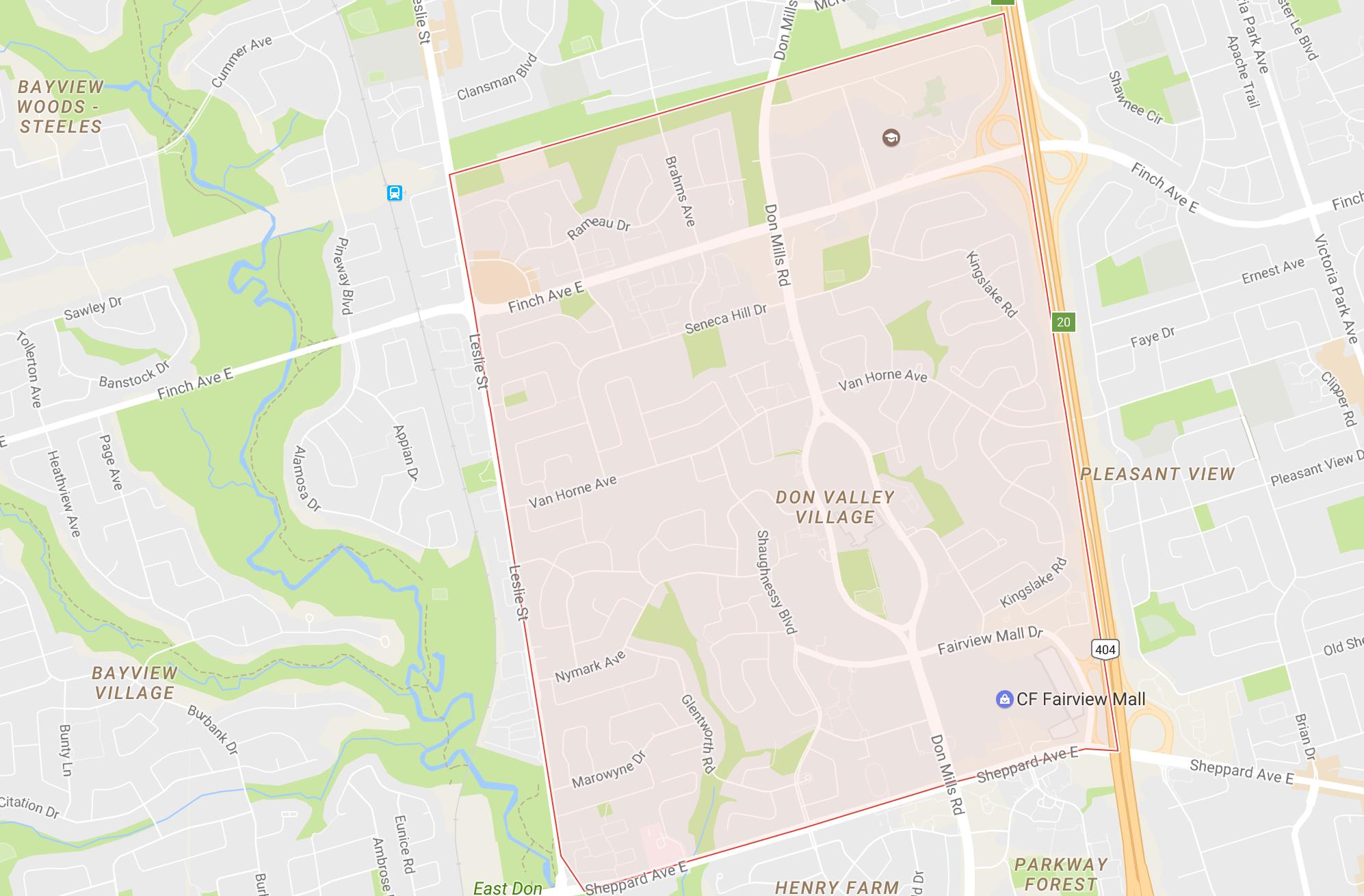 El Maní barrio de Toronto mapa - Mapa de La Cacahuete barrio de Toronto ...